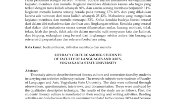 Budaya Literasi Mahasiswa: Pentingnya Membangun Budaya Membaca di Kalangan Mahasiswa - Situs Budaya